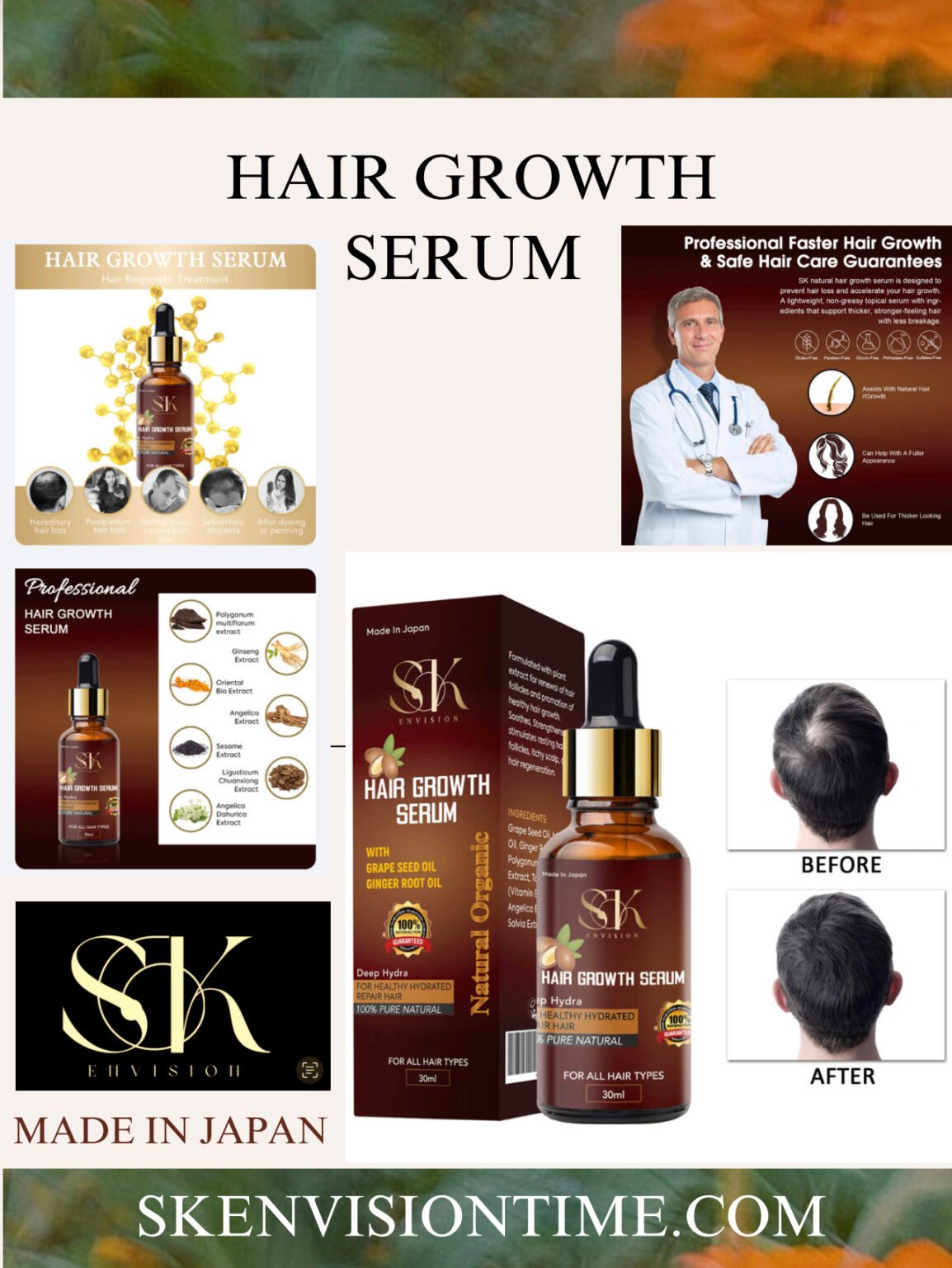 SK Envision - Beauty Products - Natural Hair & Body Products